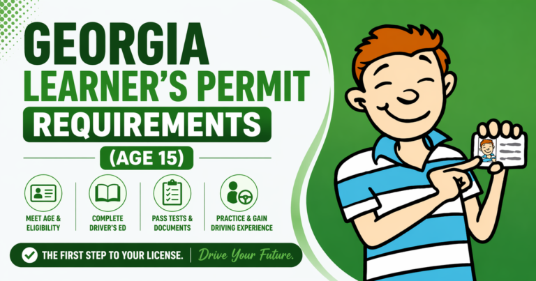 Required documents to get a Georgia learner's permit or driver's ...