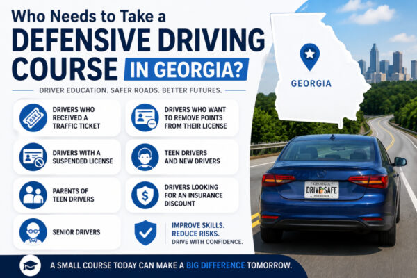 Who Should Take a Defensive Driving Course in Georgia? | Drive Smart ...